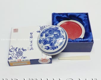 Red cinnabar ink | Etsy