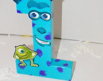 Monsters inc letters | Etsy