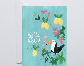 Lemon tree cards | Etsy