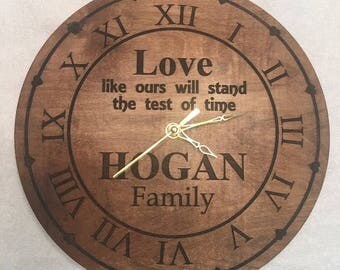 Family clock | Etsy