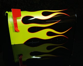 Hand painted mailboxes | Etsy