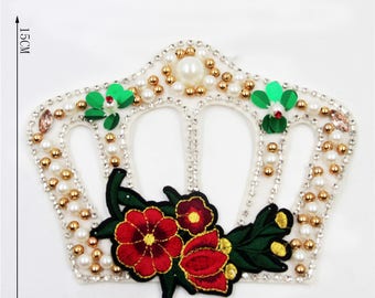 Crown patches | Etsy