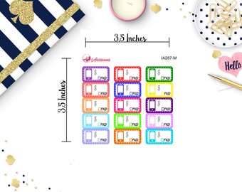 Supplying Inspiration Through Stickers by iArtisans on Etsy