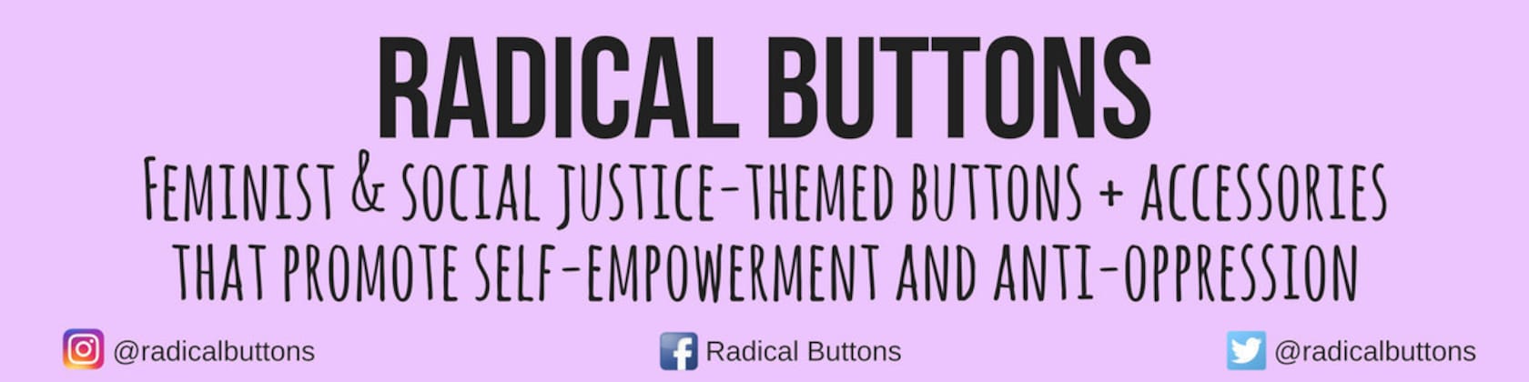 Radical Buttons by RadicalButtons1 on Etsy