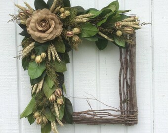 Square wreaths | Etsy
