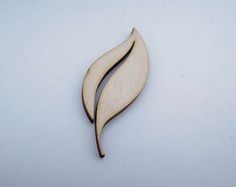 Laser cut leaf | Etsy