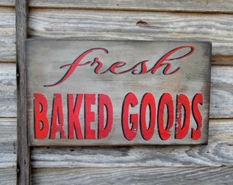 Baking sign | Etsy