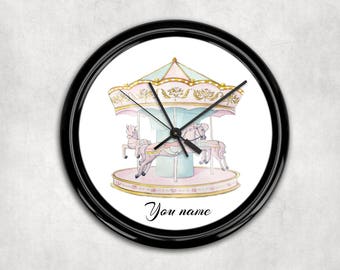 Walleye Clock Personalized Walleye Clock