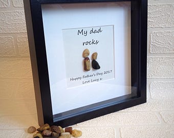 Pebble art picture | Etsy