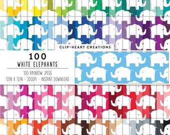 Digital elephant | Etsy