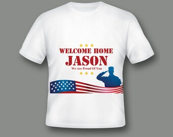 Welcome home shirt | Etsy