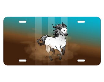 Horse license plate | Etsy