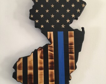 Thin blue line | Etsy