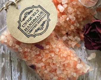 Botanical bath salts | Etsy