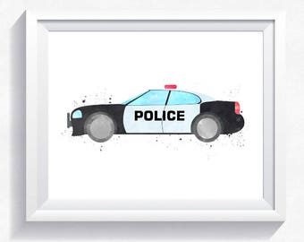 Police wall art | Etsy
