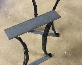 Hairpin legs 1/2 round solid table legs steel legs