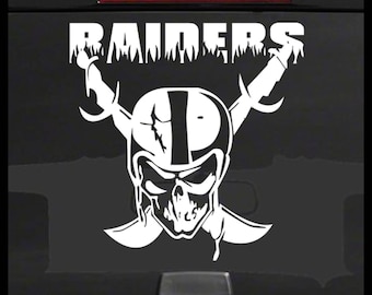 Raiders stickers | Etsy