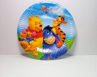 Winnie pooh plates | Etsy