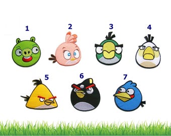 Angry birds fabric | Etsy