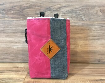 Waxed Canvas Chalk Bag Bone