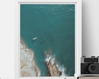 Aerial beach photography | Etsy