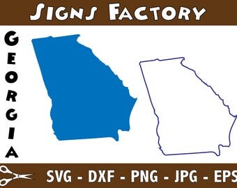 Georgia state svg | Etsy