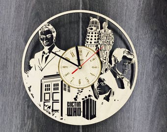 Doctor who clock | Etsy