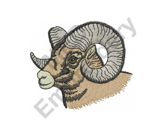 Rams embroidery | Etsy