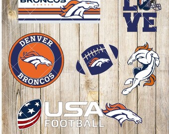 Denver broncos svg | Etsy