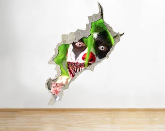 Scary wall decals | Etsy