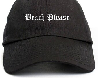 Beach baseball hat | Etsy