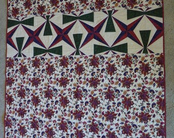 Pattern Tessellating Flower Lap Baby Quilt .pdf download