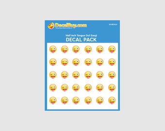 Emoji wall decal | Etsy