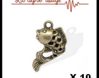 Sterling Silver Catfish Charm Fish for Fishing Seafood 3D
