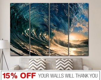 Pacific ocean art | Etsy
