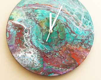 Acrylic clock | Etsy