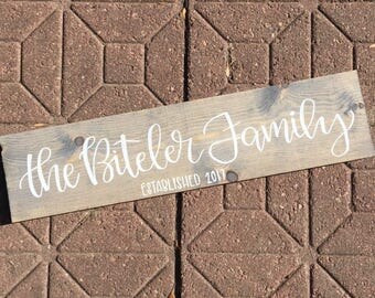 Established sign | Etsy