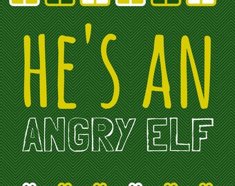 Angry elf | Etsy