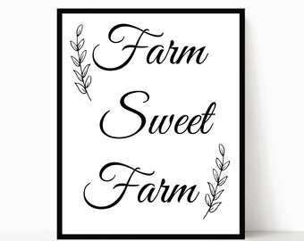 Farm quotes | Etsy