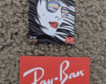 Ray ban sticker | Etsy