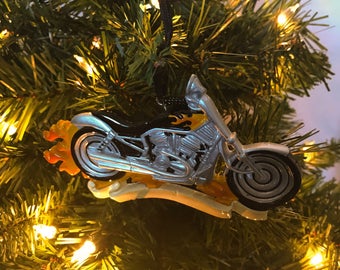 Motorcycle ornament | Etsy