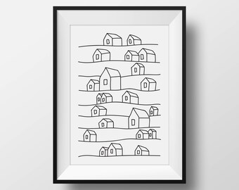 Architecture poster | Etsy