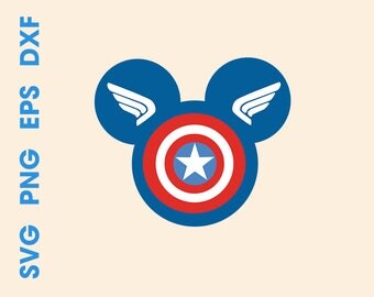 Captain mickey | Etsy