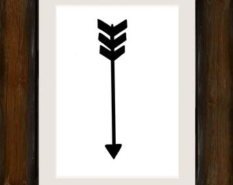 Arrow painting | Etsy