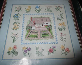 Williamsburg sampler | Etsy