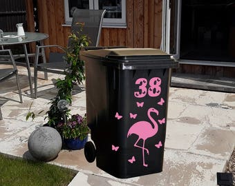 Trash can decal | Etsy