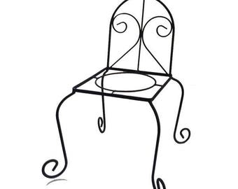 Metal plant stand | Etsy