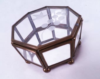 Crystal display case | Etsy