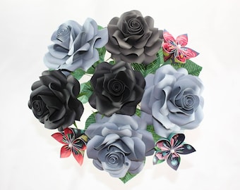 Paper flower bouquet | Etsy