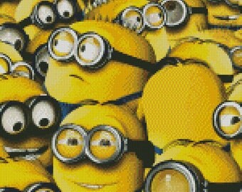 Minion cross stitch | Etsy